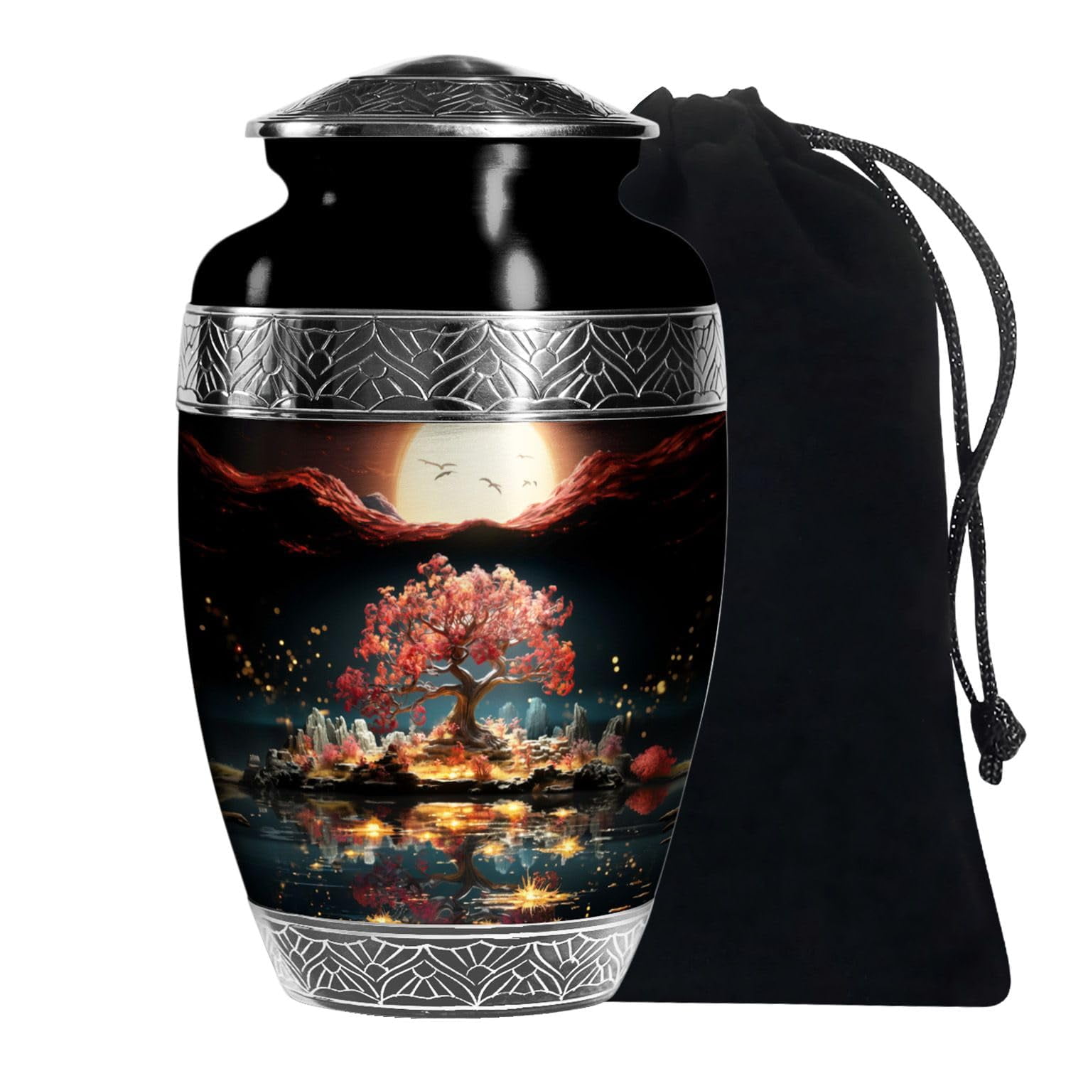 SUBSH Tree of Life Urn - Large Human urn - Cremation Memorial ...