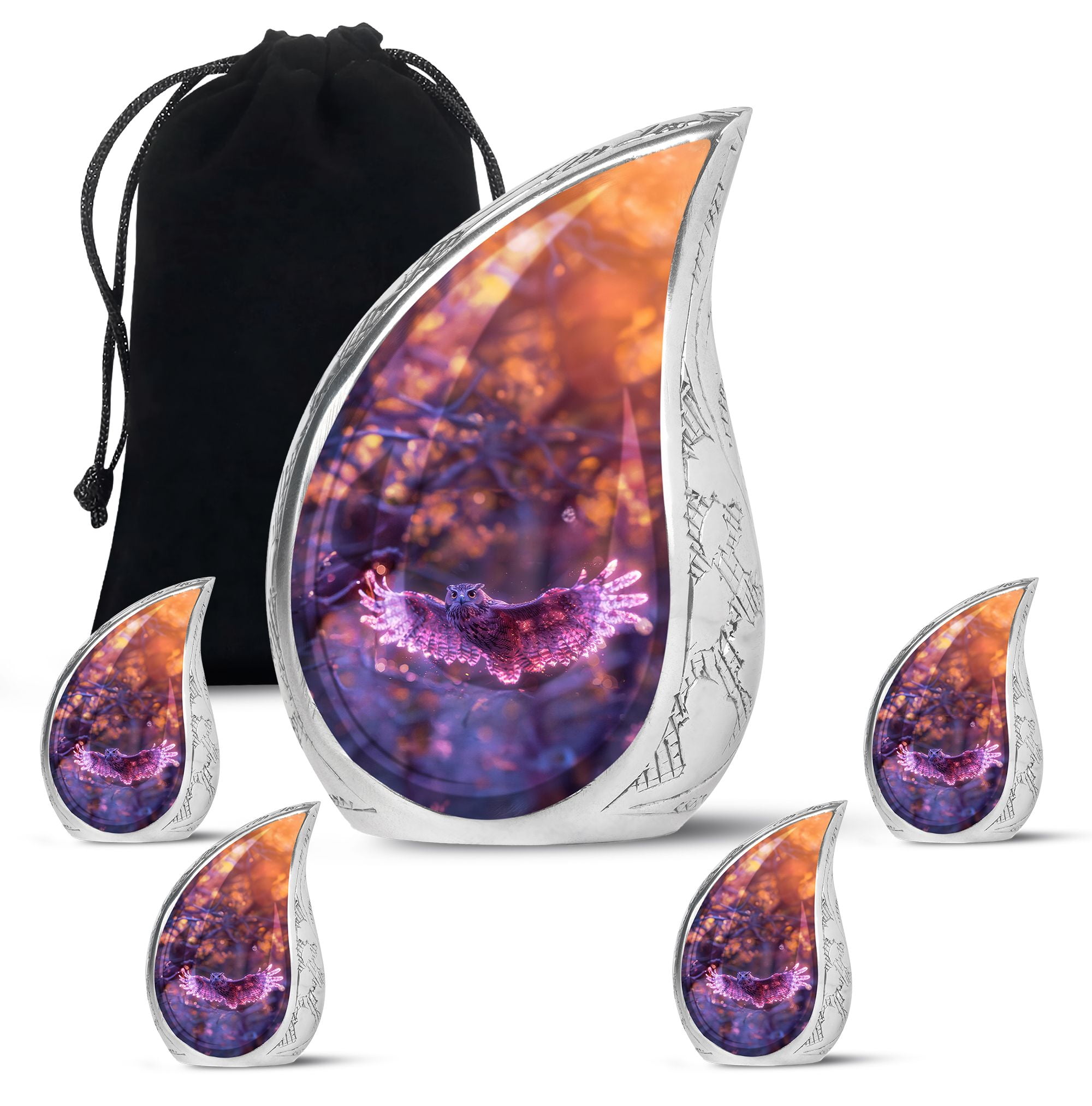 SUBSH Twilight Magic Flight Bird - Urns For Adult Female - Urns For ...