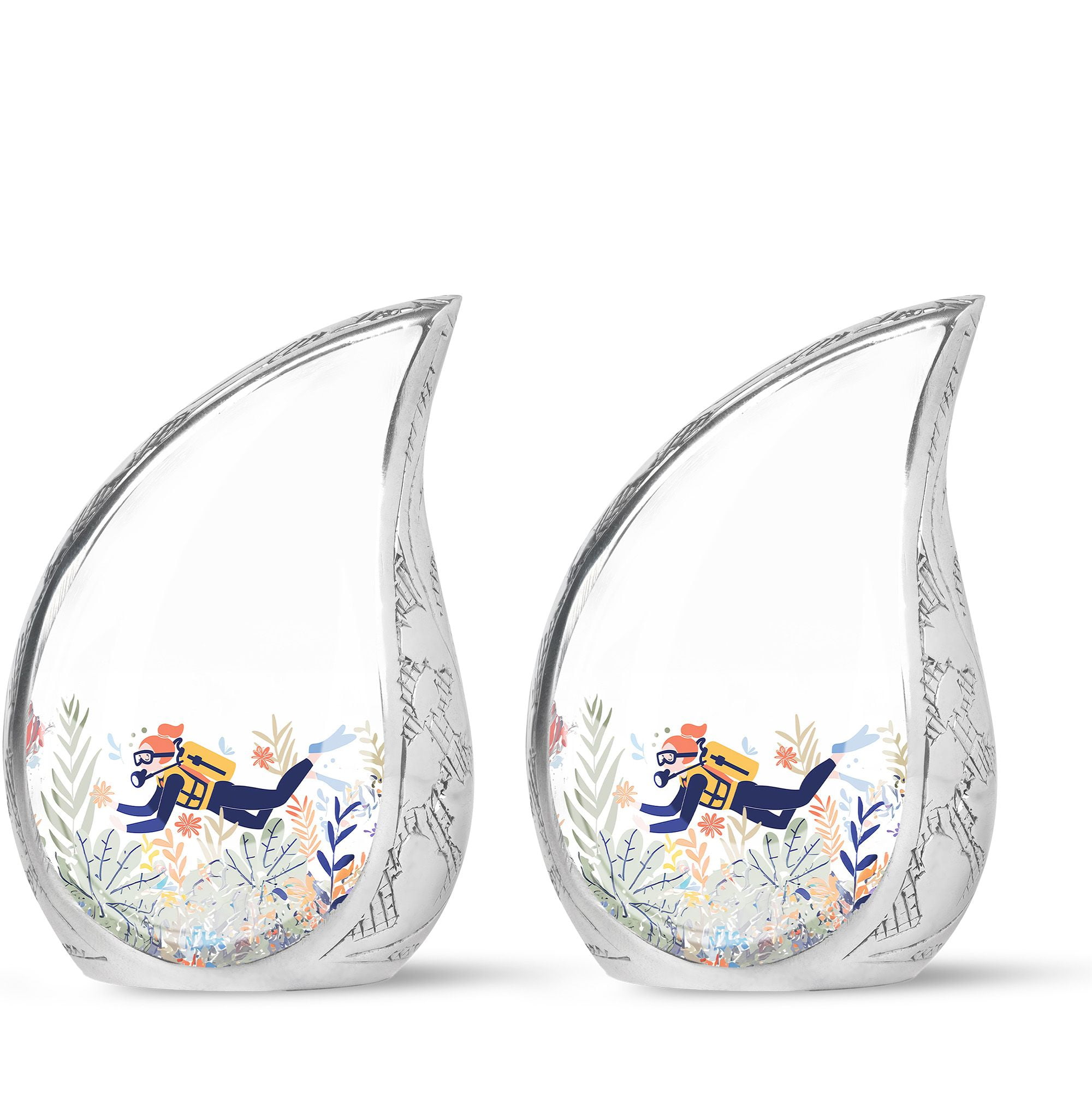 SUBSH Underwater Adventure In A Coral Kingdom - Small Urns For Human ...