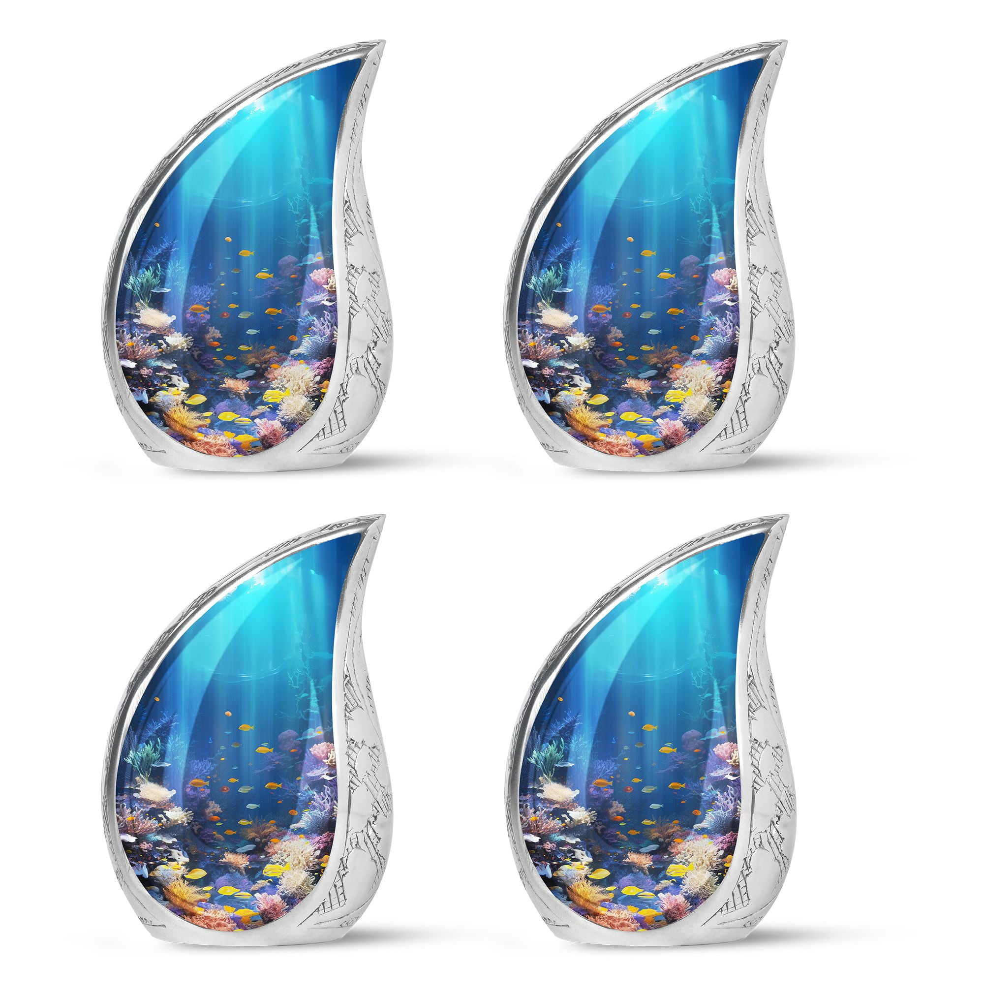 SUBSH Underwater Coral Paradise - Keepsake Urns For Ashes - Cremation ...