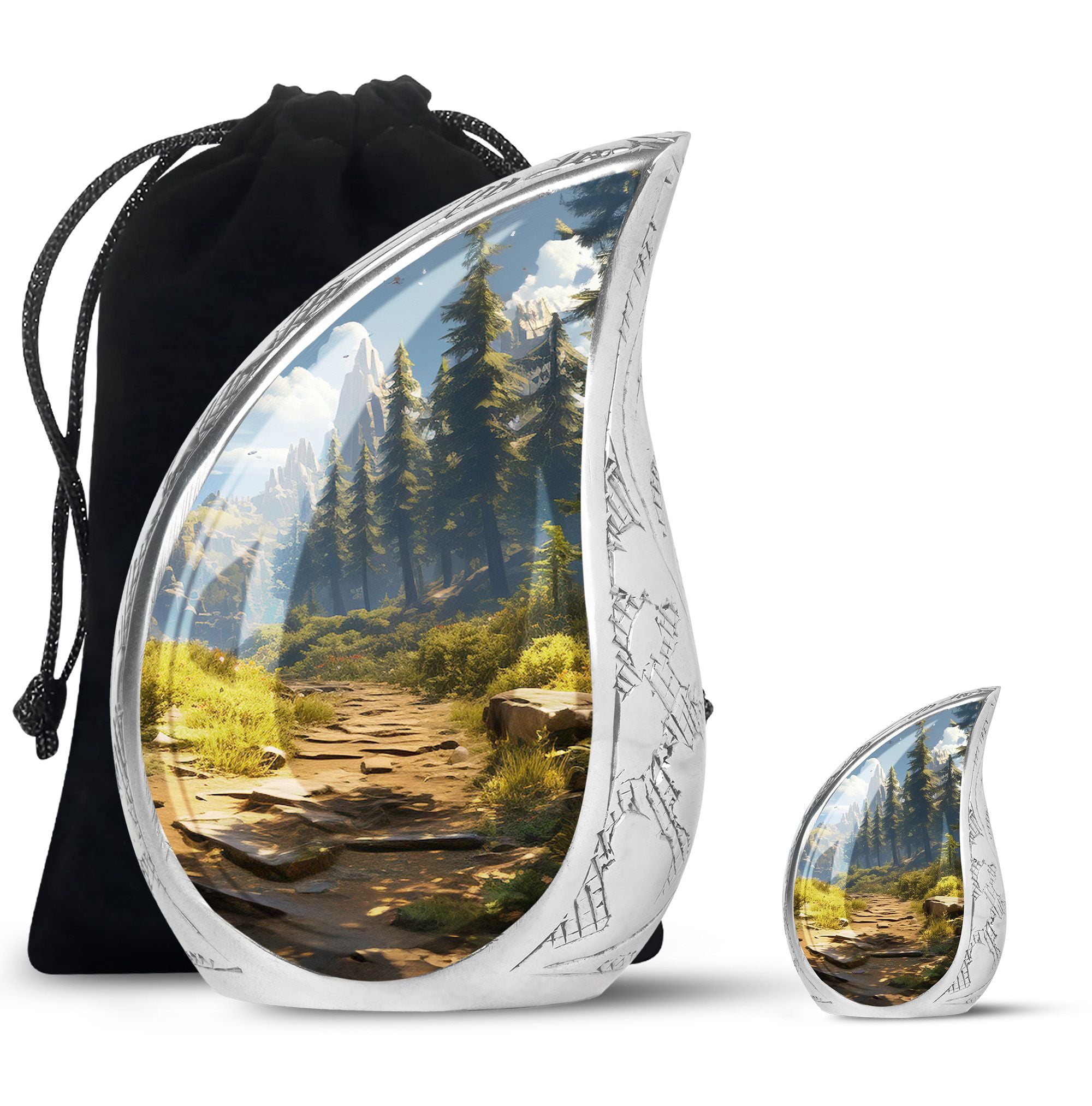 SUBSH Wilderness Forest - Urns For Ashes Adult Male - Urns Men ...
