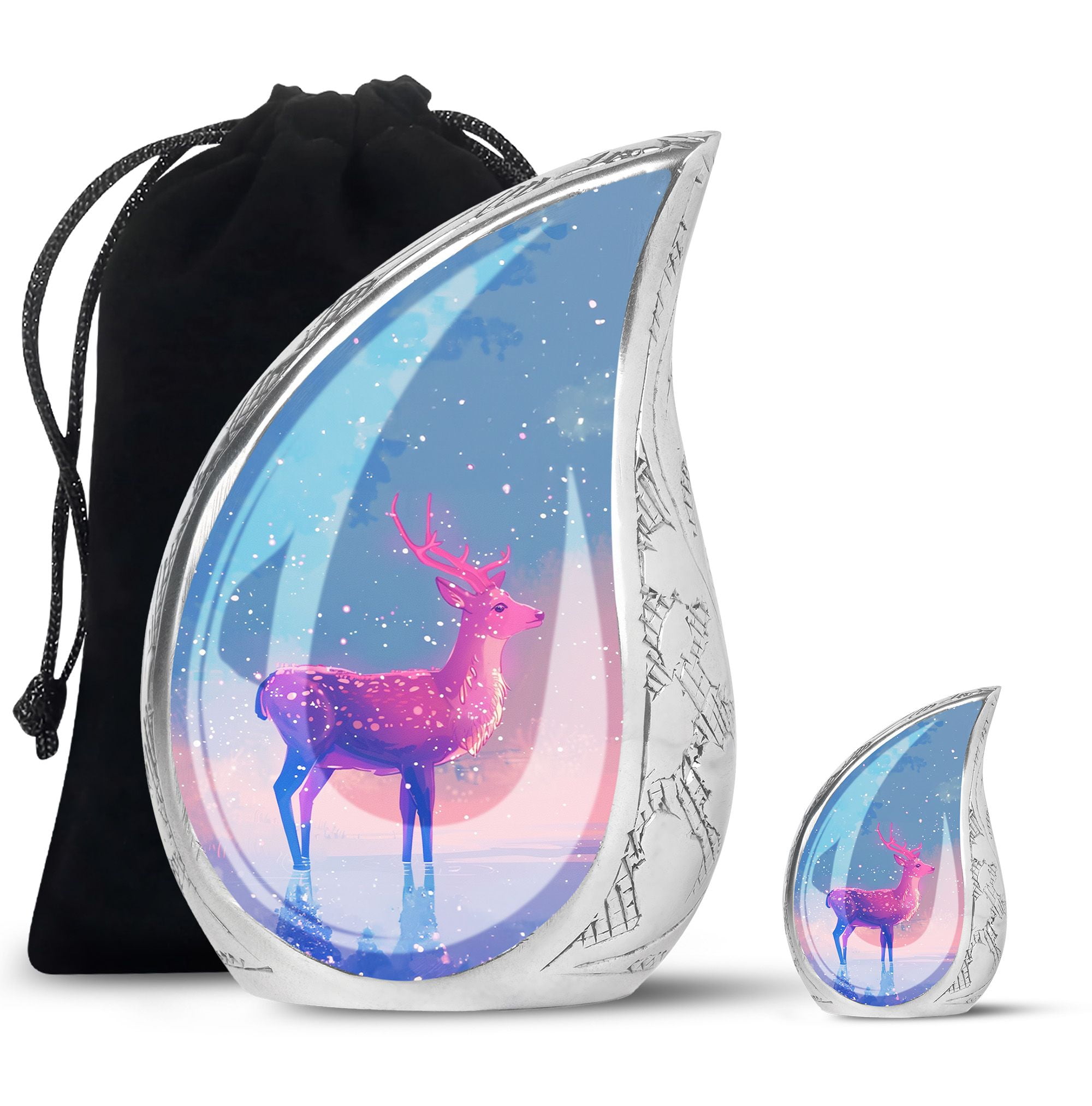 SUBSH Winter Dream Stag - Urn For Human Ashes Adult Female - Urn For ...