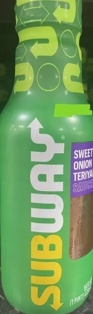 SUBWAY SWEET ONION TERIYAKI Sauce 16 Fl Oz Bottle - DISPLAY READY - 3 ...