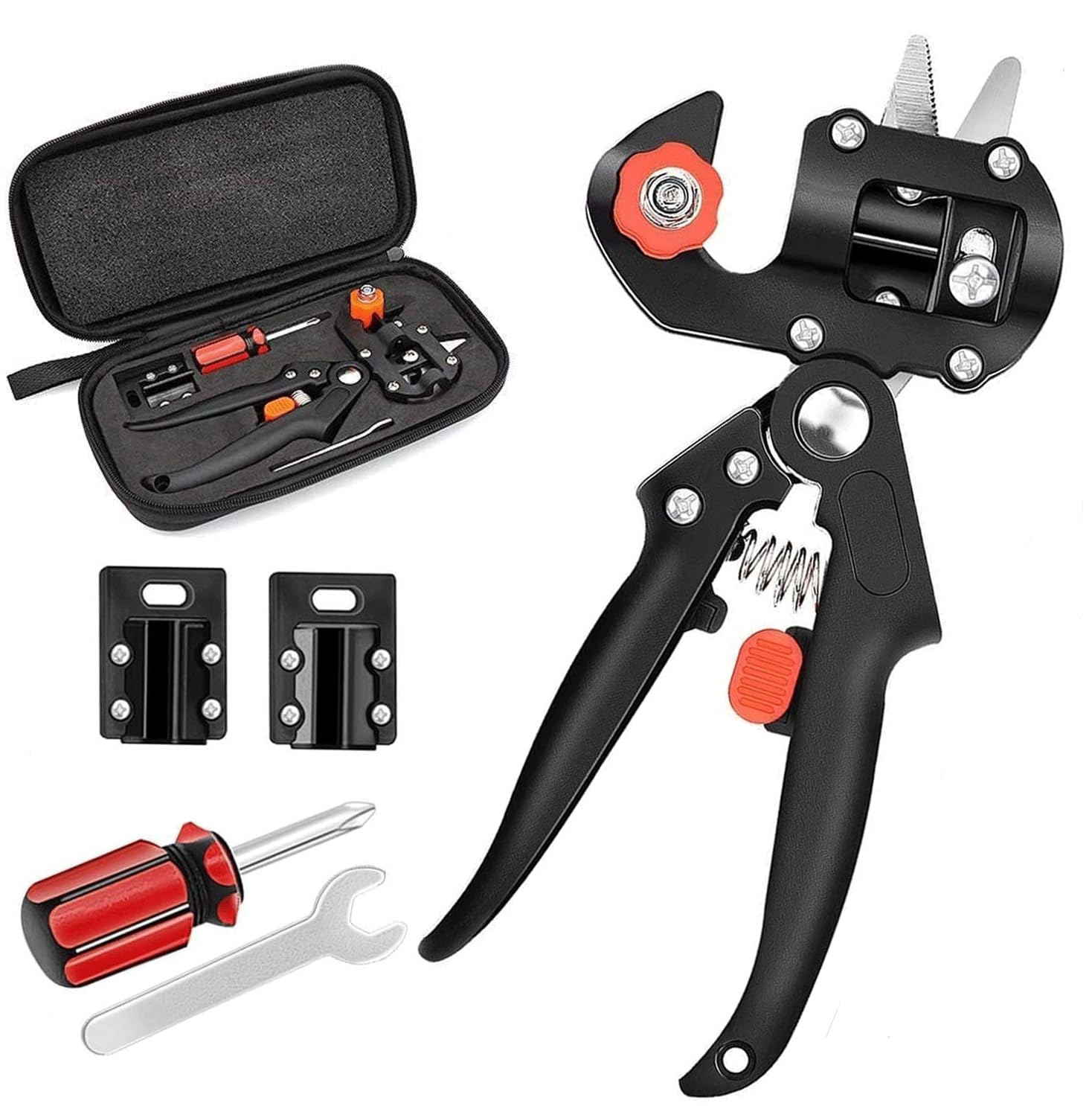 SUCA Grafting Tool Kit, Garden Pruner Tools with Replacement Blades ...