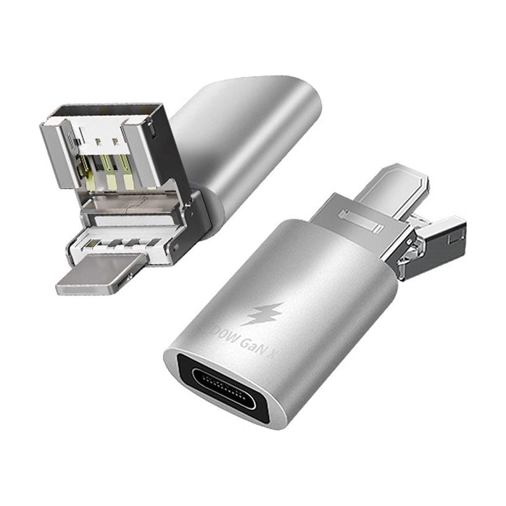 SUCADA 4 in 1 OTG Adapter,USB to Type-C Adapter, Lightning Female to ...