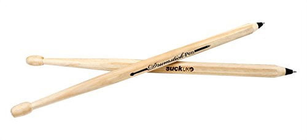 SUCK UK Drumstick Pens, Set of 2 - Black Ink - Walmart.com
