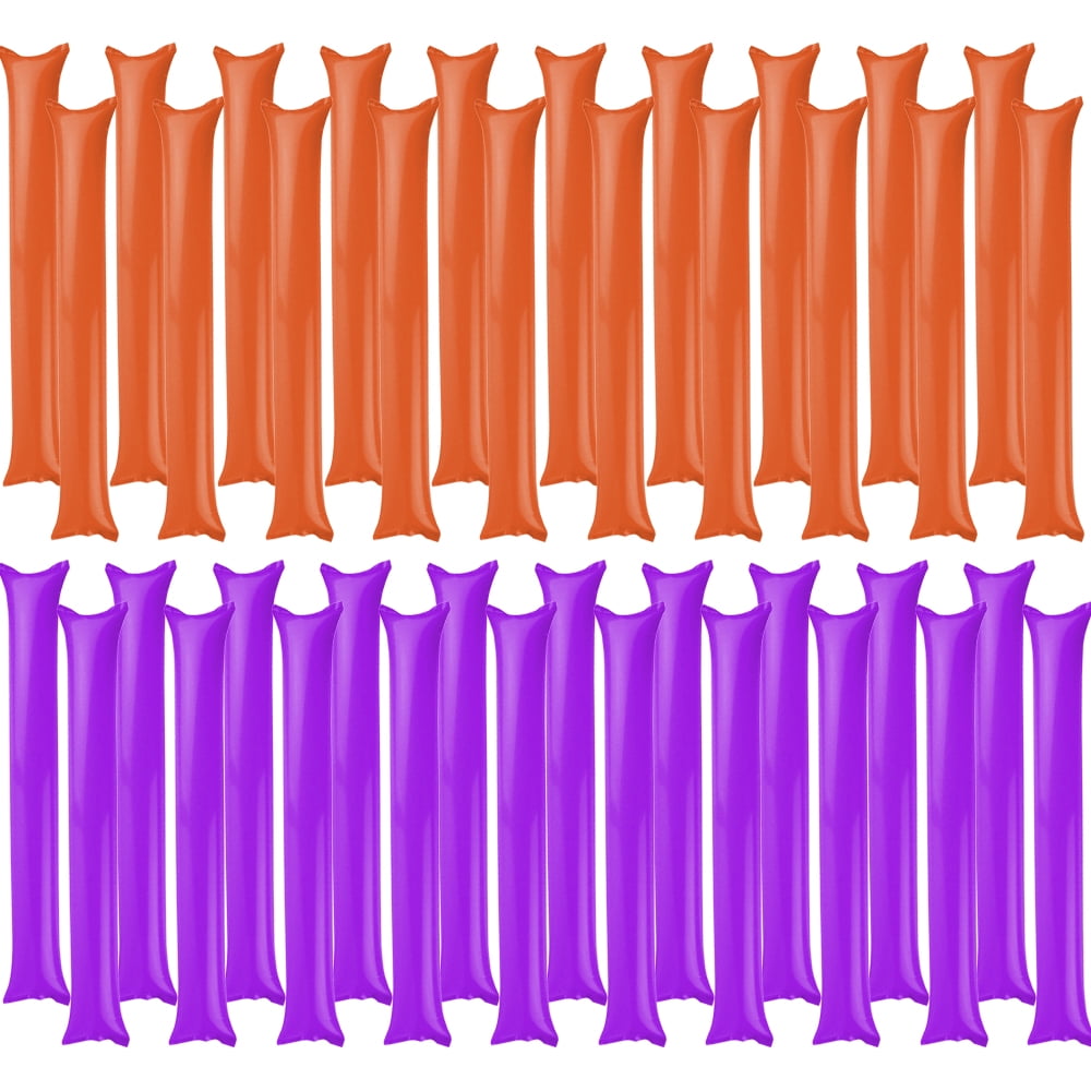 SUCS 40 Pack Inflatable Cheering Sticks, Cheer Sticks Cheerleading Toys ...