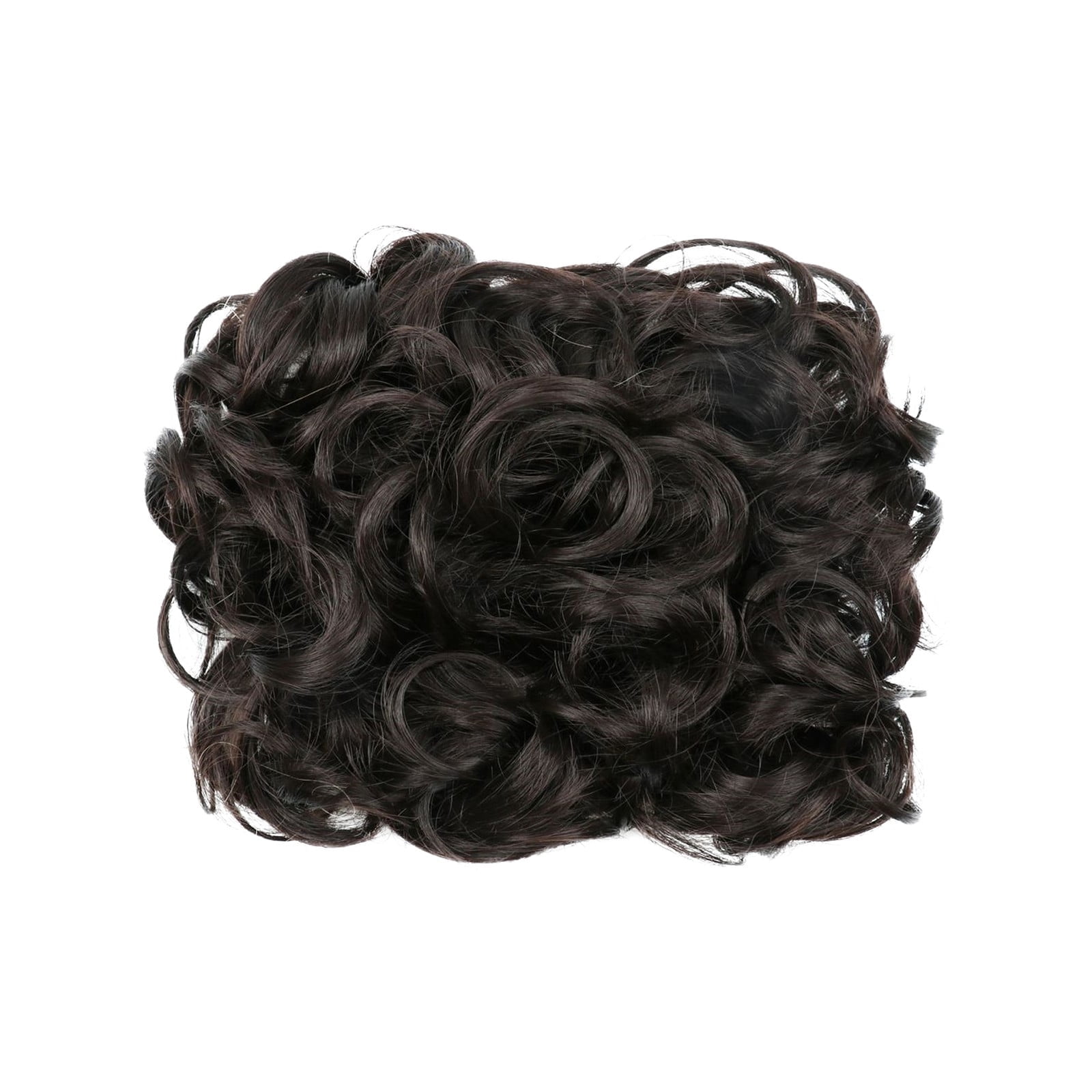 SUCS Short Messy Curly Dish Hair Bun Extension Easy Stretch Hair Combs ...