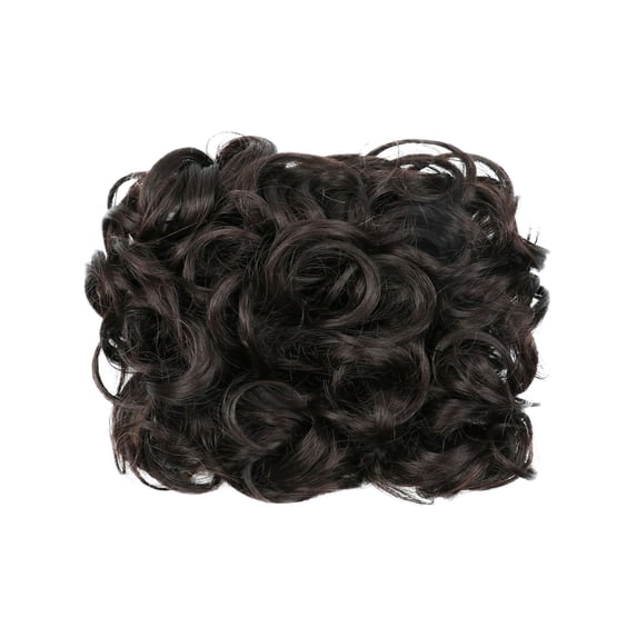 SUCS Short Messy Curly Dish Hair Bun Extension Easy Stretch Hair Combs ...