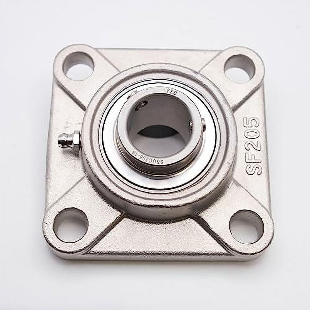 SUCSF204-12 Stainless Steel 4 Bolt Flange Bearing 3/4" Bore - Walmart.com
