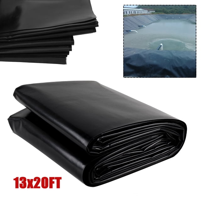 SUDEG 13x20 ft LLDPE Pond Liner, 20 Mil, Ideal for Ponds, Streams ...