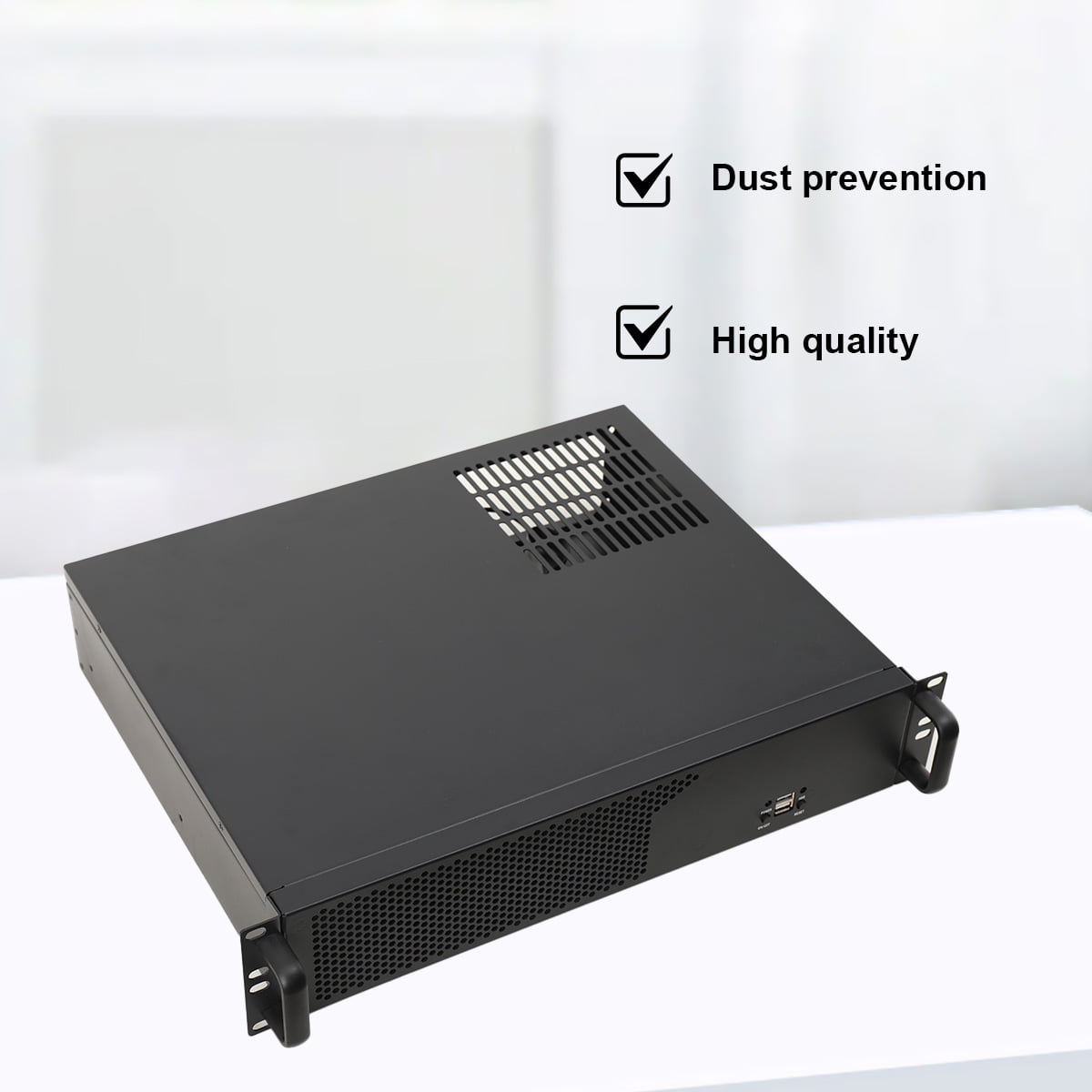 SUDEG 2U Rack Drawer,Rack Mount Drawer for 19in Network Equipment ...