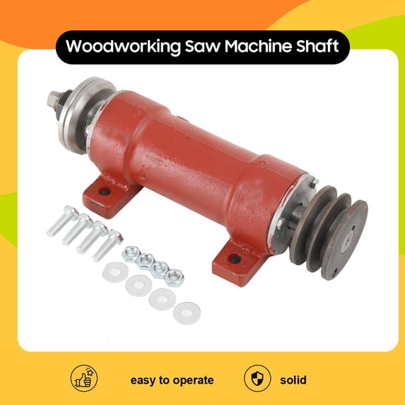SUDEG 380V Woodworking Saw Machine Shaft Assembly Spindle Wood ...