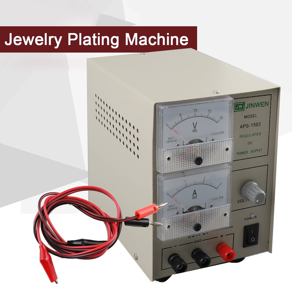 SUDEG 3A Jewelry Gold Plating Machine Electroplating Gold/Silver ...
