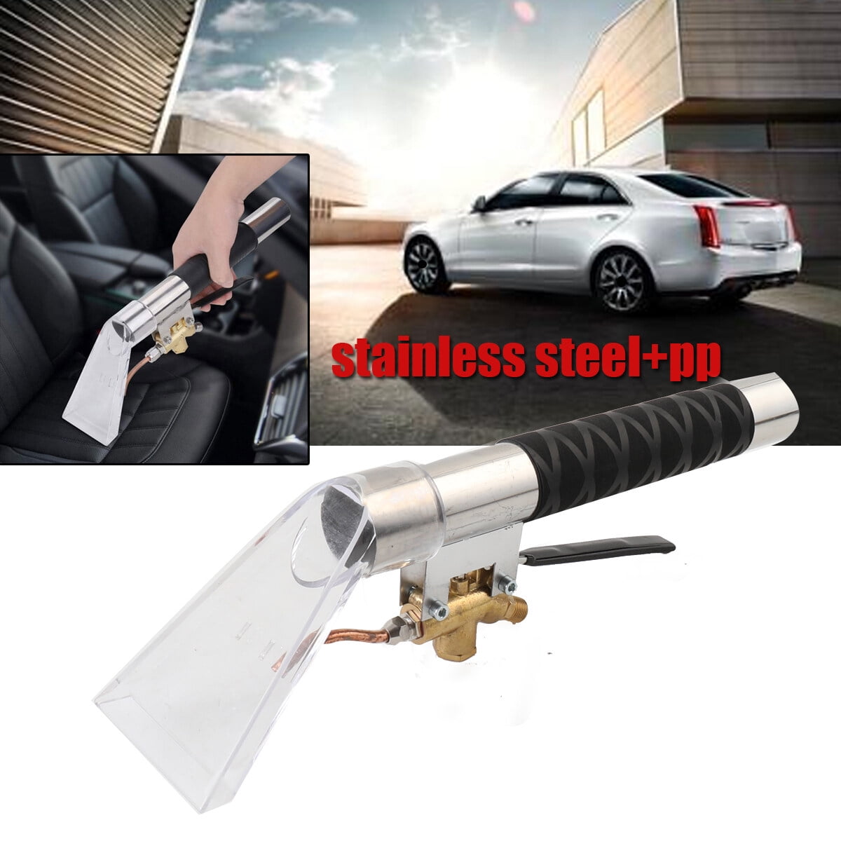 SUDEG Car Upholstery Cleaning Tool Wand Furniture Auto Detail Carpet ...