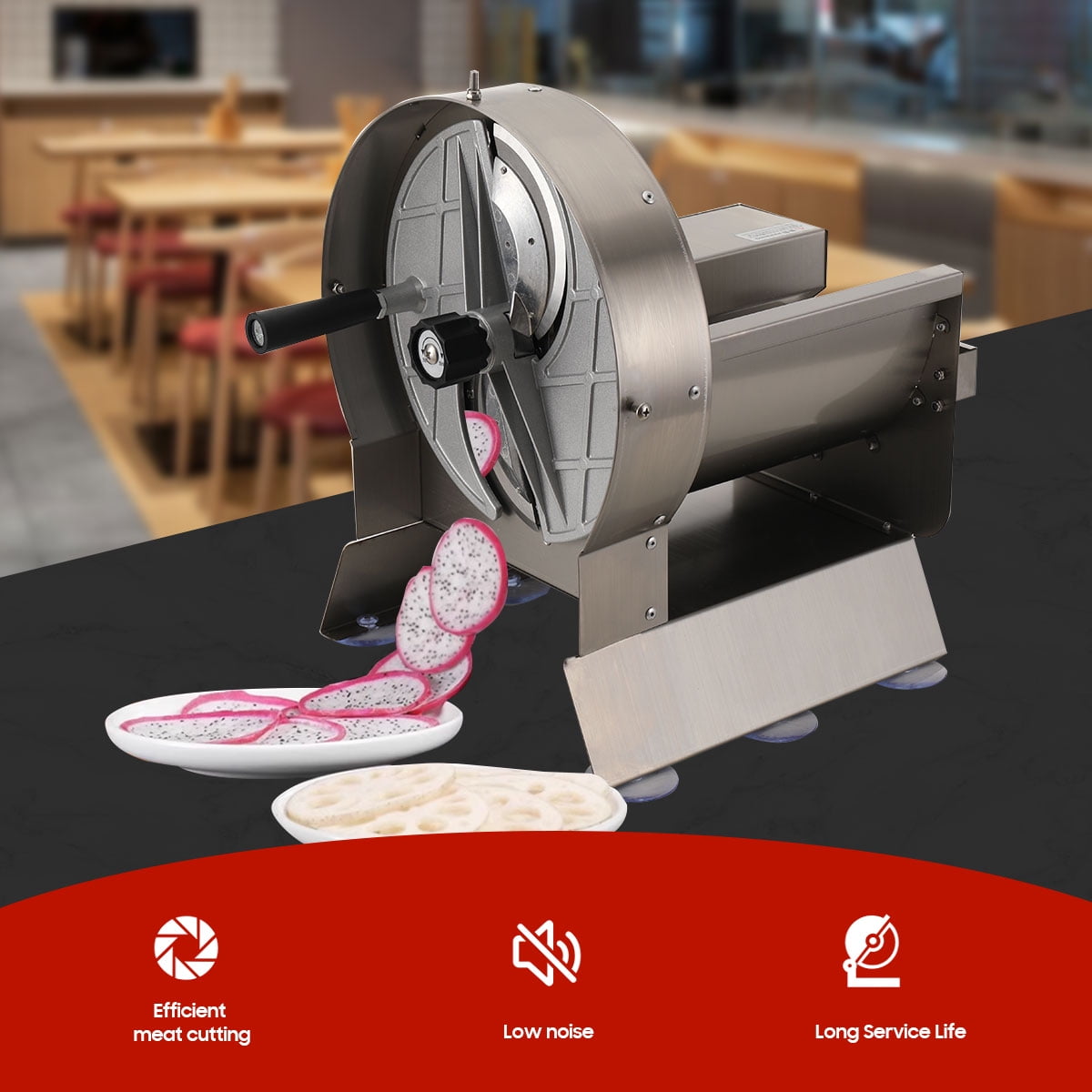 SUDEG Commercial Vegetable Fruit Chopper Heavy Duty Vegetable Chopper ...