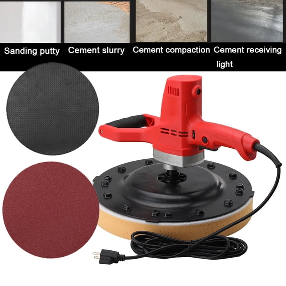SUDEG Electric Concrete Mortar Trowel Mixers,Handheld Concrete Epoxy 6 ...