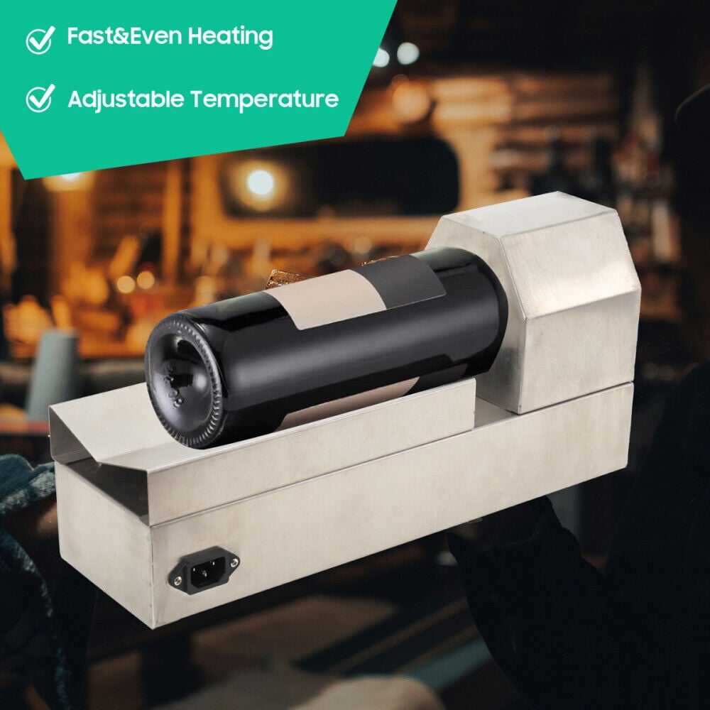 SUDEG Electric PVC Capsule Shrinking Machine SS Wine Bottle Capsule ...