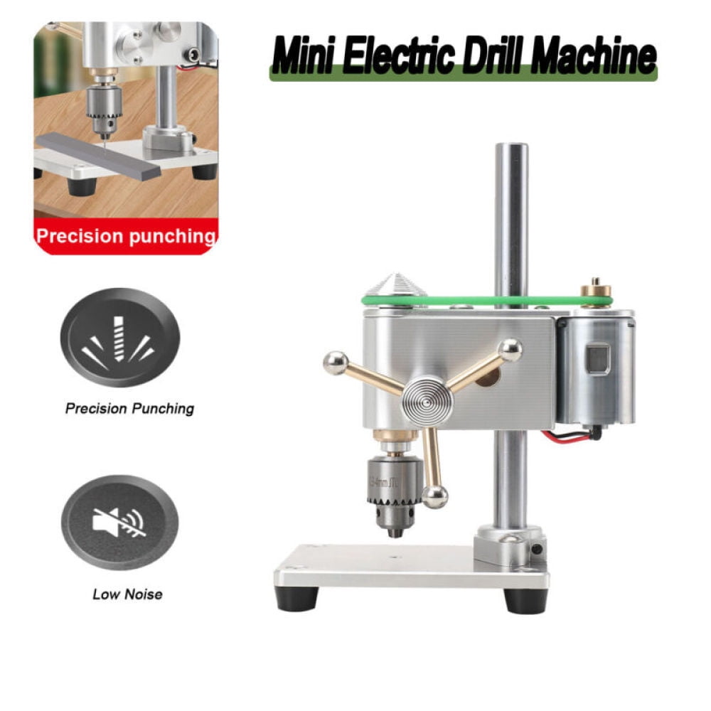 SUDEG Mini Benchtop Drill Press, Precision Drilling with Variable Speed ...