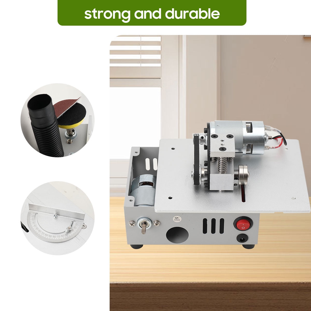 SUDEG Mini Multifunctional Table Saw Electric Desktop Saws Household ...