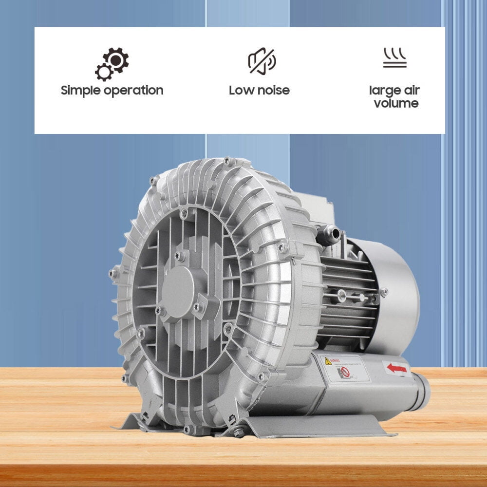 SUDEG Regenerative Blower,110V 60Hz Single Phase, High-Pressure Vortex ...