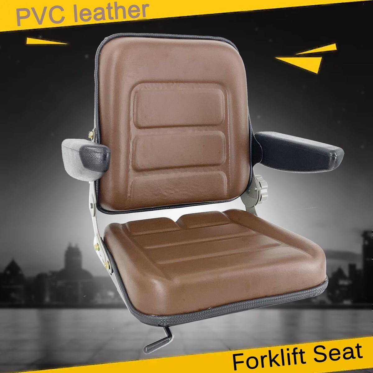 SUDEG Tractor Suspension Seat Forklift & Truck Waterproof Seat w ...