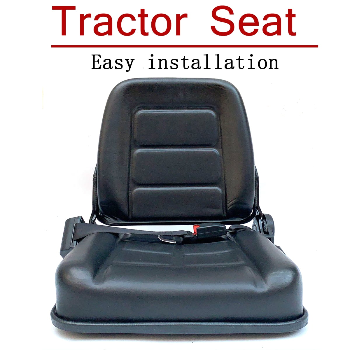 SUDEG Universal Compact Tractor Seat with Bracket Forklift Seat Lawn ...