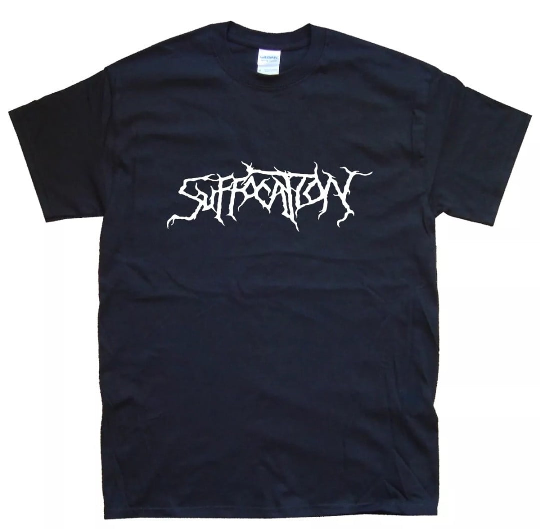 SUFFOCATION new T-SHIRT sizes S M L XL XXL colours Black, White ...