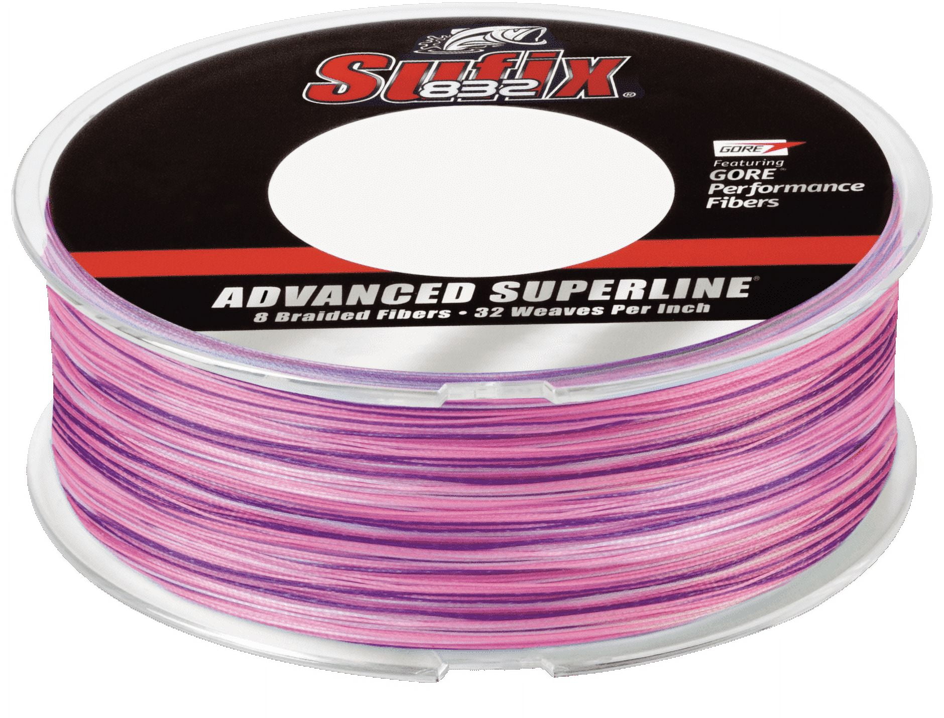 Sufix 832 Advanced Superline Braid Fishing Line, 600 Yd Spool, 50 lb ...