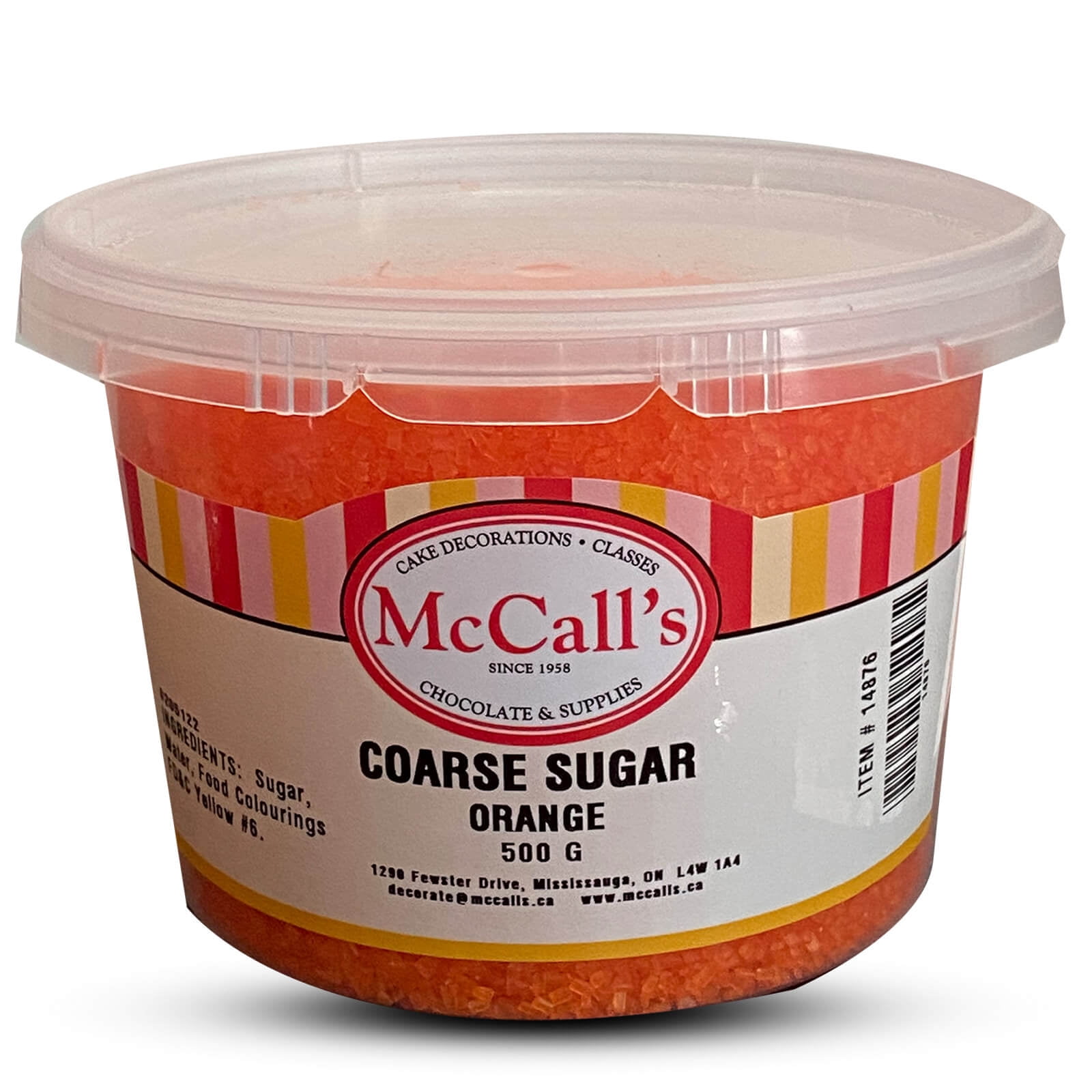 SUGAR COARSE ORANGE 500 G - Walmart.com