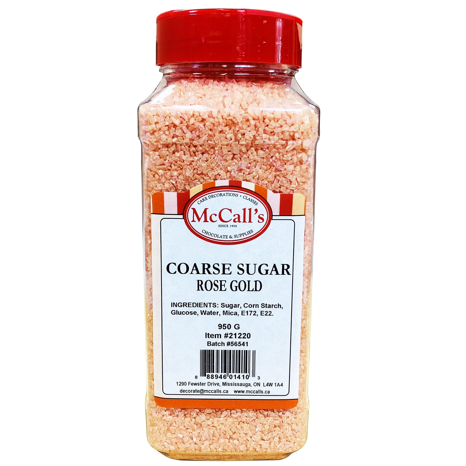 SUGAR COARSE ROSE GOLD 950 g, 2.0 lbs - Walmart.com