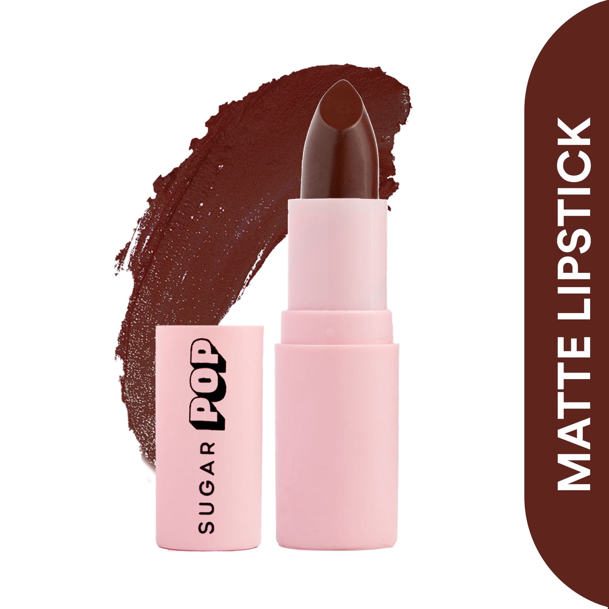 SUGAR POP Matte Lipstick - 05 Chocolate - Walmart.com