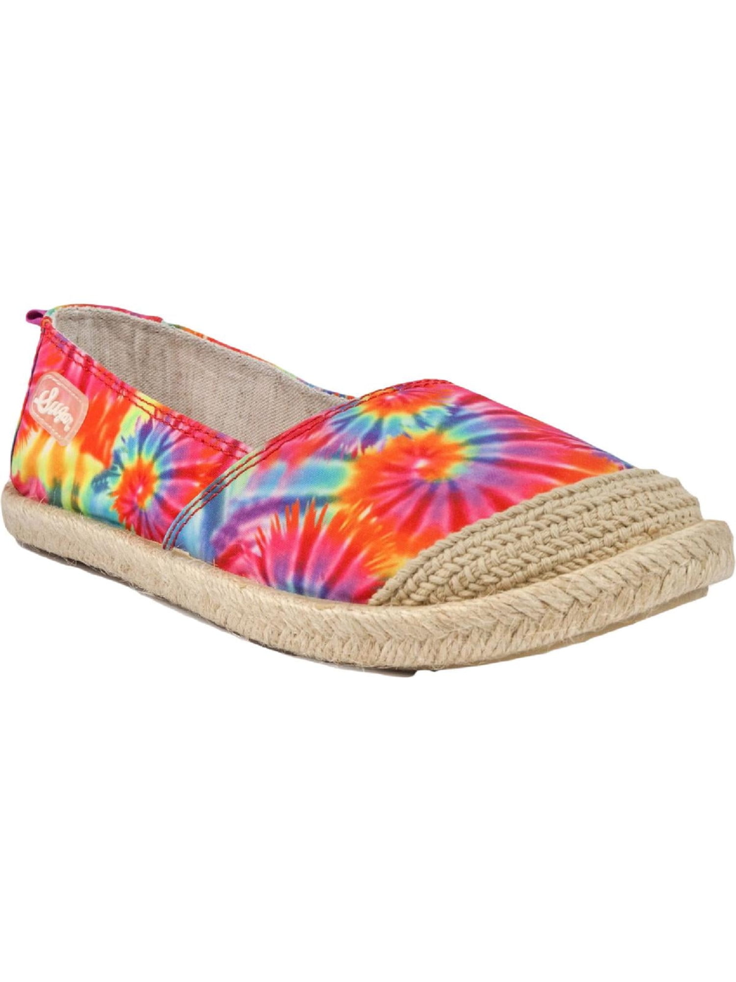 SUGAR Womens Multi Pink Bright Tie Dye Cushioned Stretch Evermore Cap ...