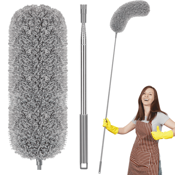 Microfiber Car Duster Interior Exterior Cleaning Dusting Tool ...