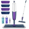 SUGARDAY Spray Dust Mop for Floor Cleaning Wet Dry Mop with 2 ...