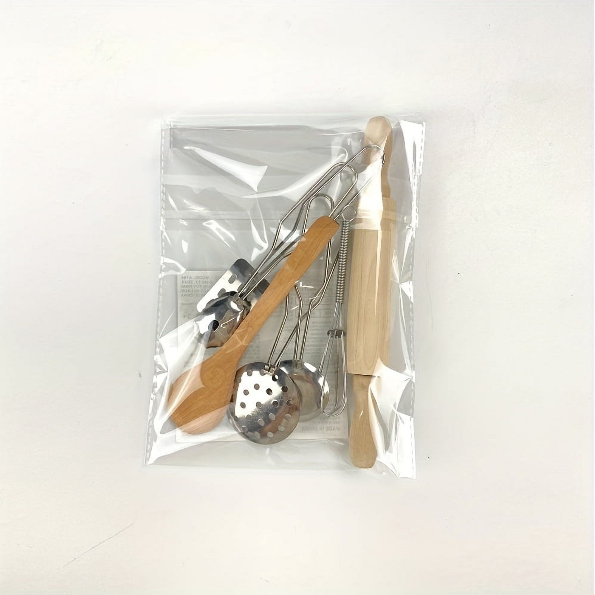 SUGARMOM 7-Piece Kids Cooking and Baking Set - Mixed Color Play Kitchen ...