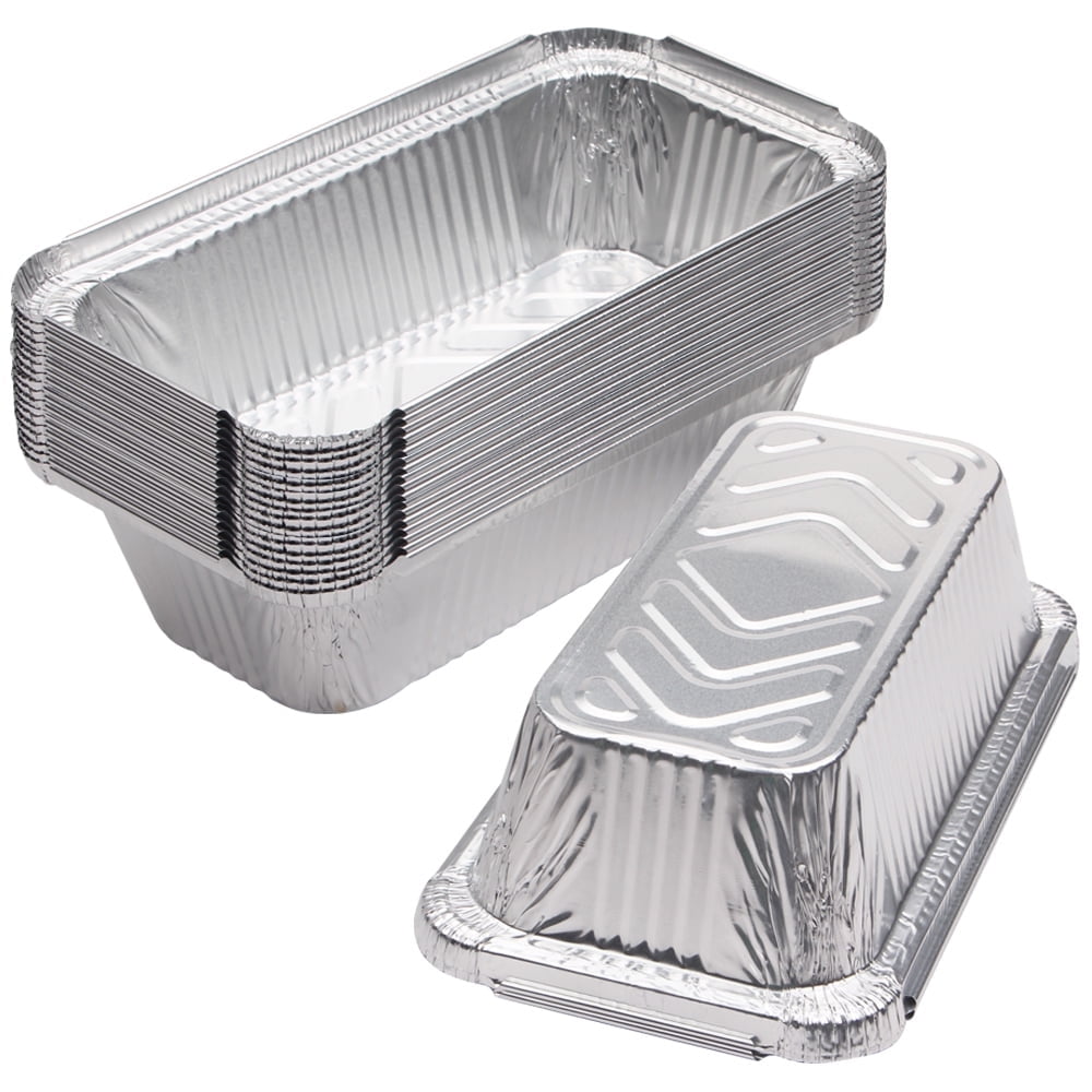 SUGARMOM BAKER DEPOT Aluminum Pans for Bread Loaf Baking 8x4 inches 2 ...