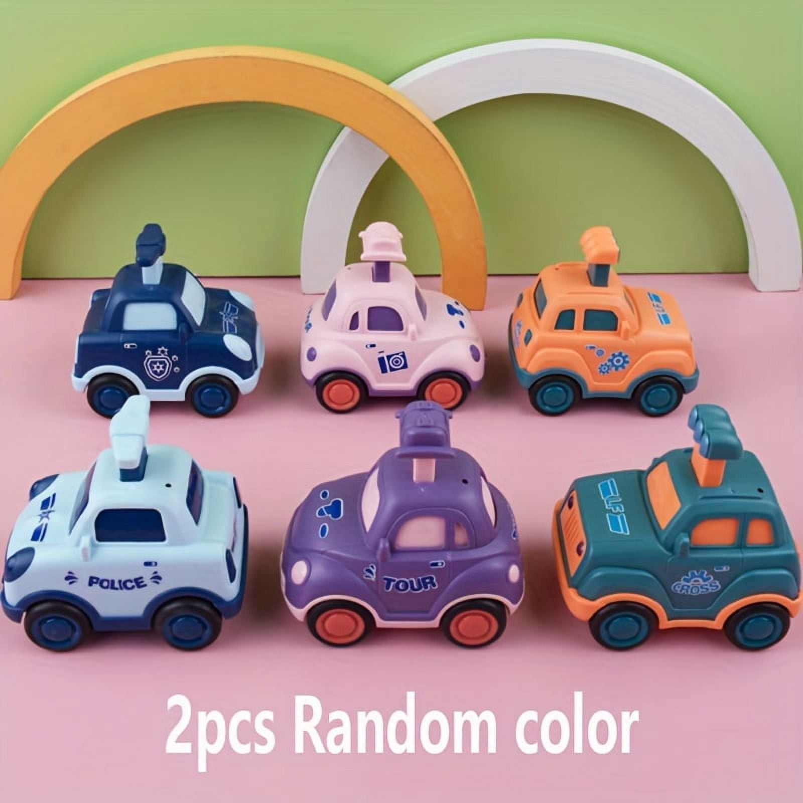 SUGARMOM Cars for Youngsters - Fun Cartoon Vehicles Toy Perfect Ages 3 ...