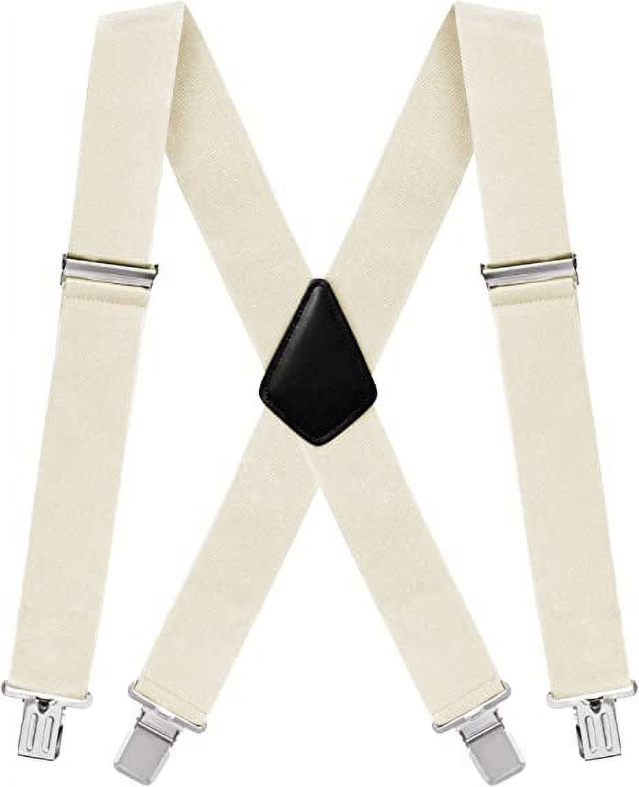 SUGARMOM HL Men‘s Suspender Trousers Braces with Strong 2 inch Wide 4 ...