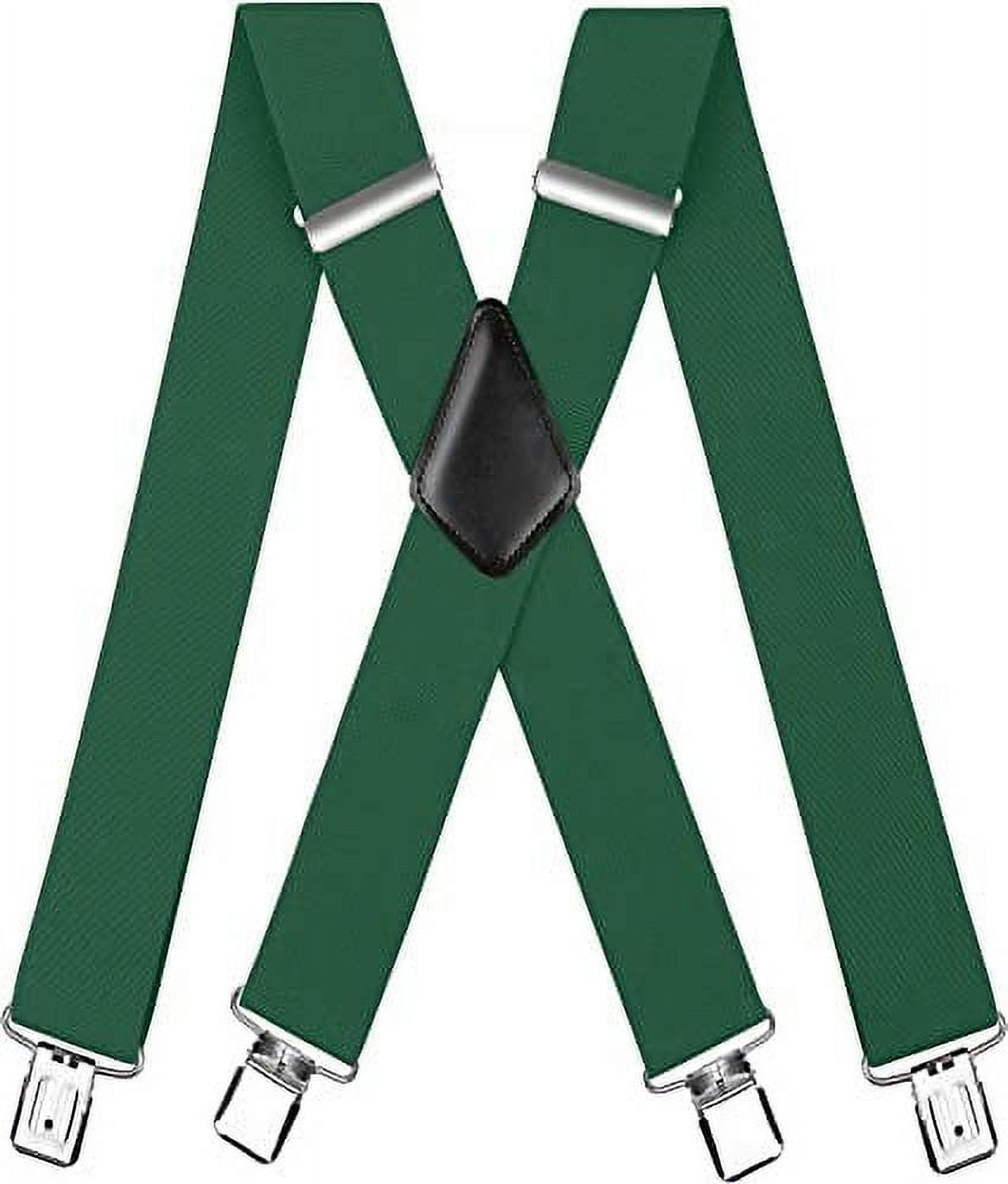 SUGARMOM HL Men‘s Suspender Trousers Braces with Strong 2 inch Wide 4 ...