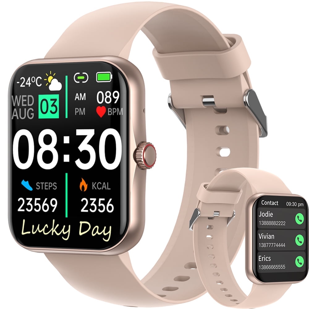 SUGARMOM Smart Watch for Women‘s Men 1.83 Inch Wireless Smart Watch for ...