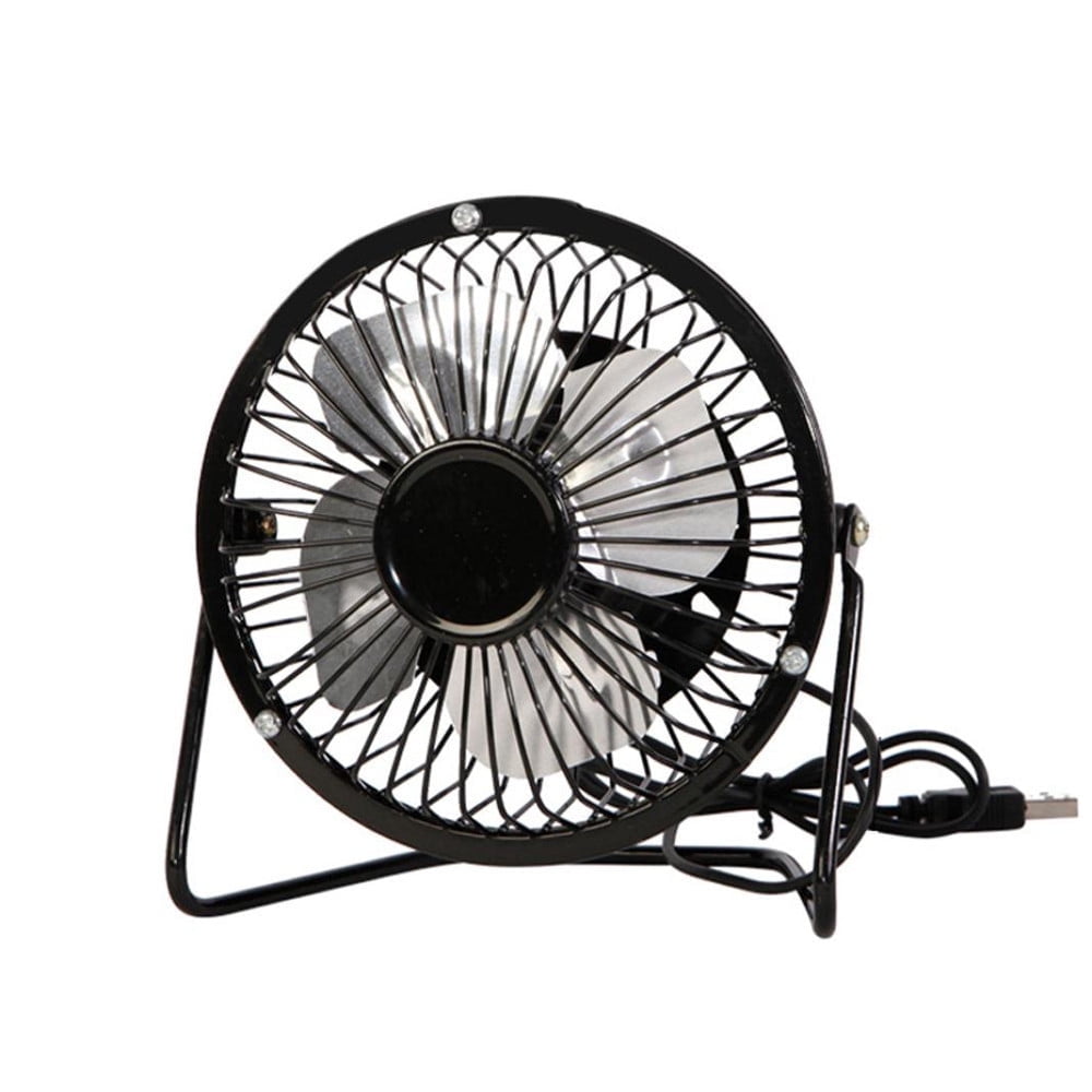 SUGARMOM USB Desk Fan 6-inch mini metal fan Travel Fans Small Personal ...