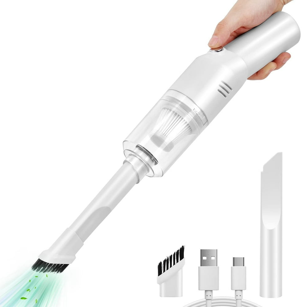 SUGARMOM Wireless Mini Car Vacuum Cleaner(400g) Portable Rechargeable ...