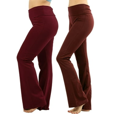 AherBiu Women's Yoga Pants, Straight Leg, Drawstring Waist, Stretch ...