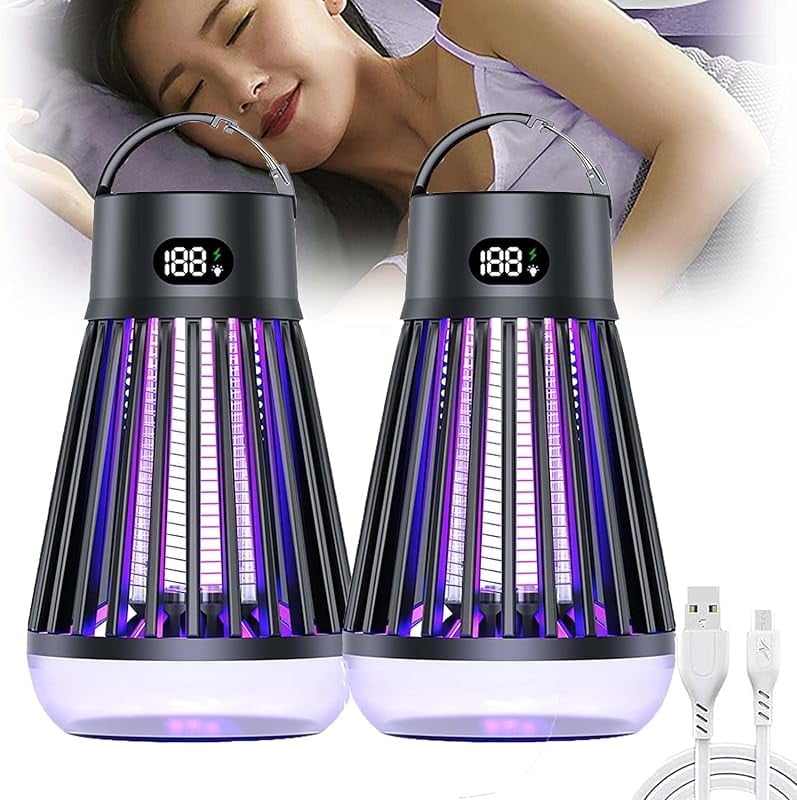 SUGARMOM Zappify 2.0 Rechargeable Mosquito Zapper, Solar Waterproof ...