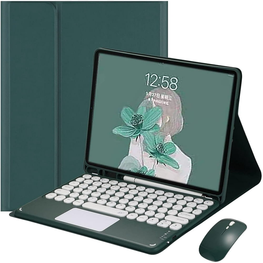 SUGARMOM iPad 10th Generation 2022 10.9” Color Touch Keyboard Case with ...