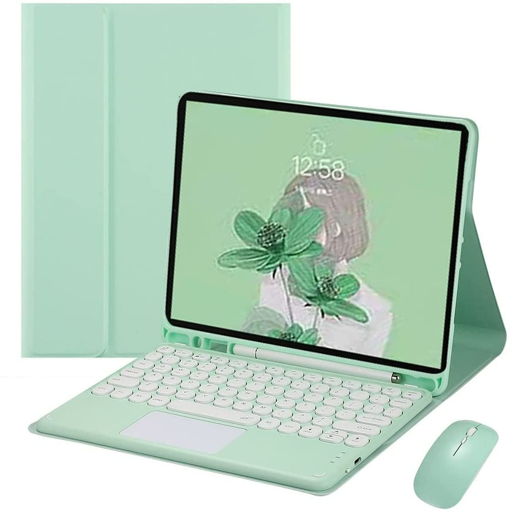 SUGARMOM iPad 10th Generation 2022 10.9” Color Touch Keyboard Case with ...