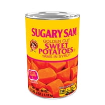 Bruce's Yams Ready to Eat Cut Sweet Potatoes in Syrup, 40 oz Canned ...