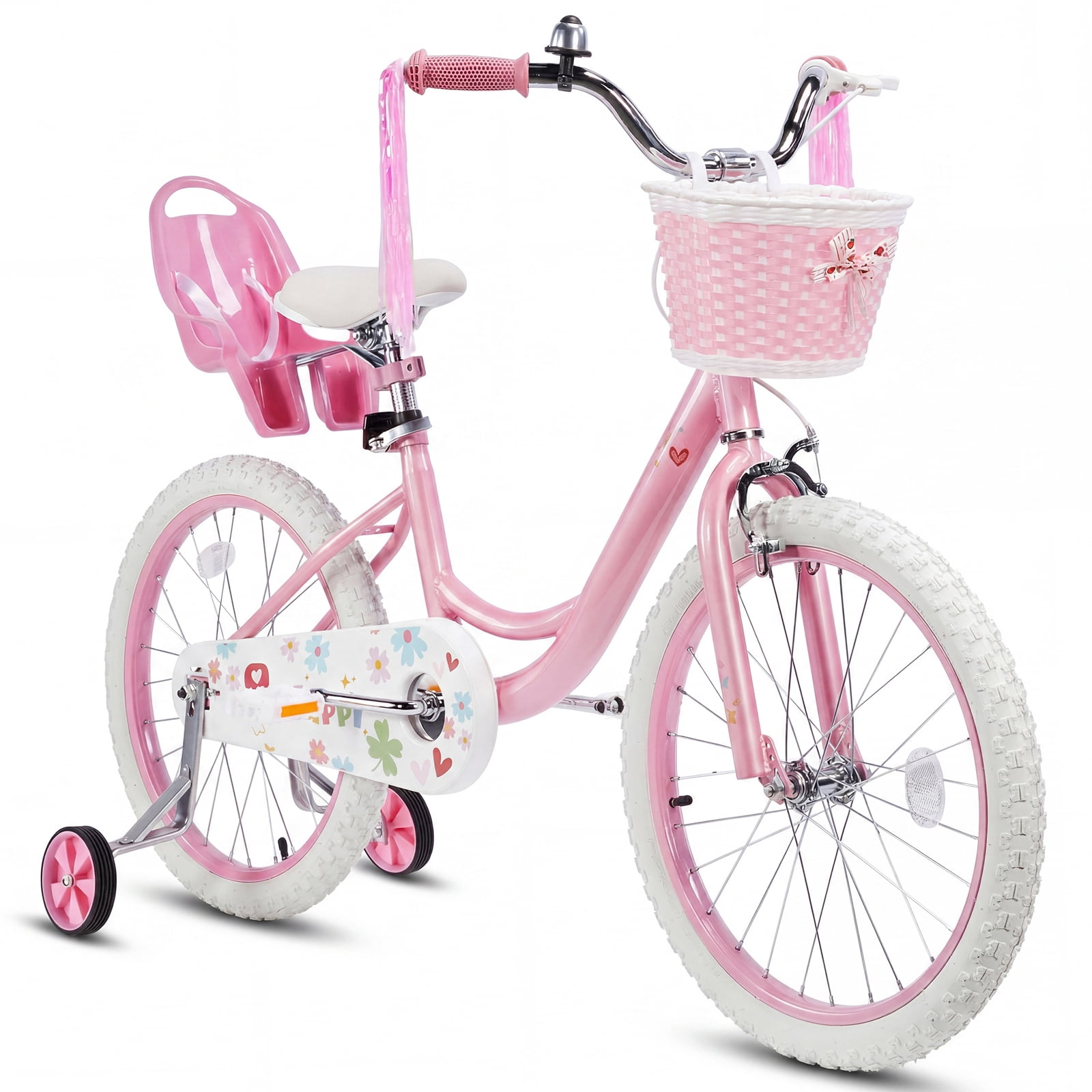SUGIFT 20 Inch Girls Bike for 6-13 Years Old Kids, Kids Bicycle with ...