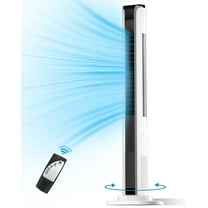 Genesis Powerful 43 Inch Oscillating Tower Fan With Max Air Quiet ...